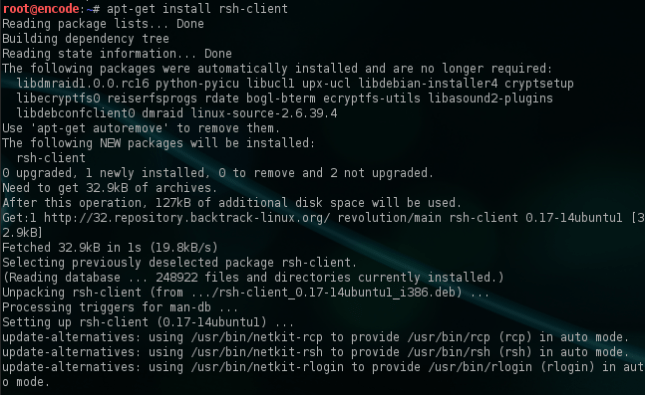 rlogin Service Exploitation – Penetration Testing Lab