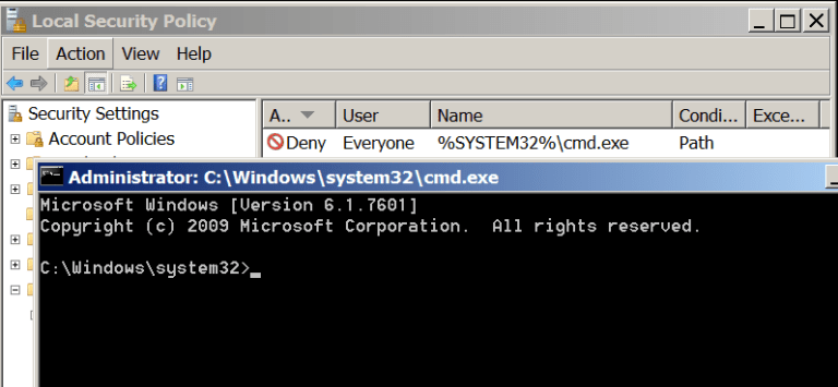 AppLocker Bypass – MSIEXEC – Penetration Testing Lab
