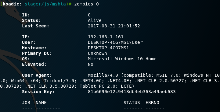 Command and Control – Windows COM – Penetration Testing Lab