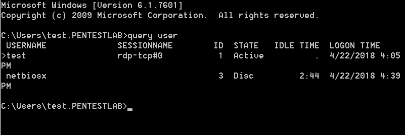 April 2018 – Penetration Testing Lab