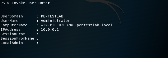 PowerView – Penetration Testing Lab