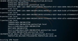 SPN Discovery – Penetration Testing Lab