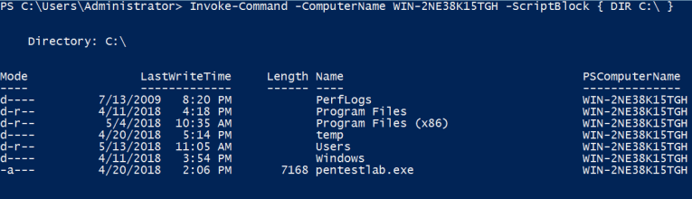 Lateral Movement – WinRM – Penetration Testing Lab