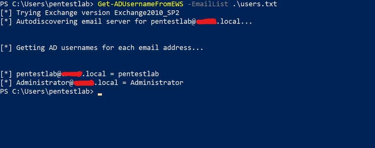 Microsoft Exchange – Mailbox Post Compromise – Penetration Testing Lab