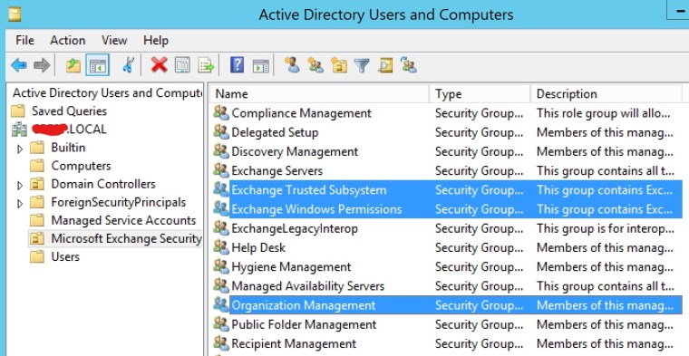Microsoft Exchange – ACL – Penetration Testing Lab