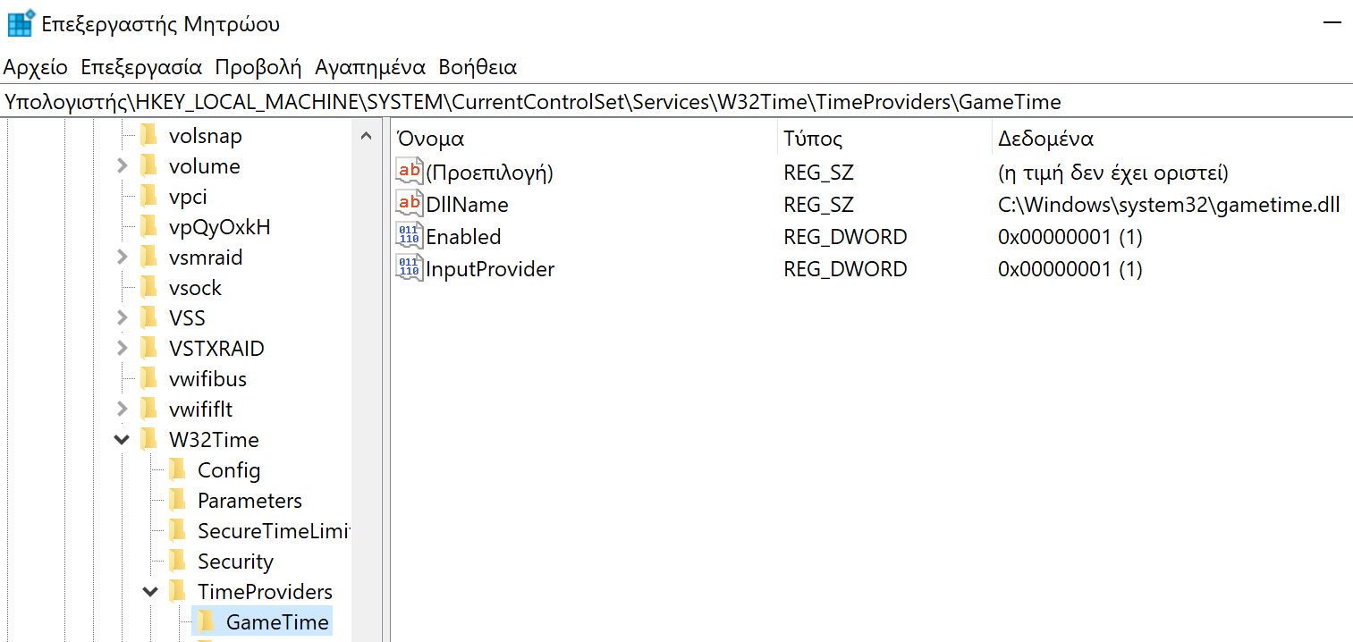 Persistence – Time Providers – Penetration Testing Lab