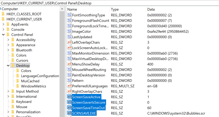 Persistence – Screensaver – Penetration Testing Lab