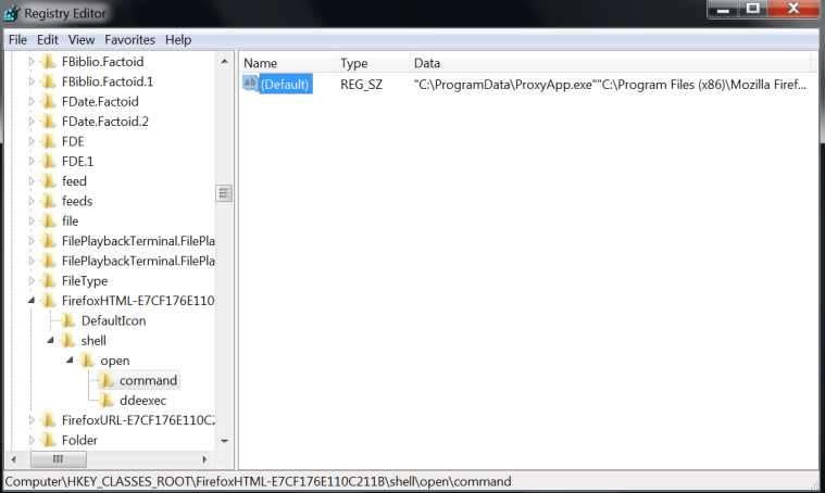 Persistence – Change Default File Association – Penetration Testing Lab