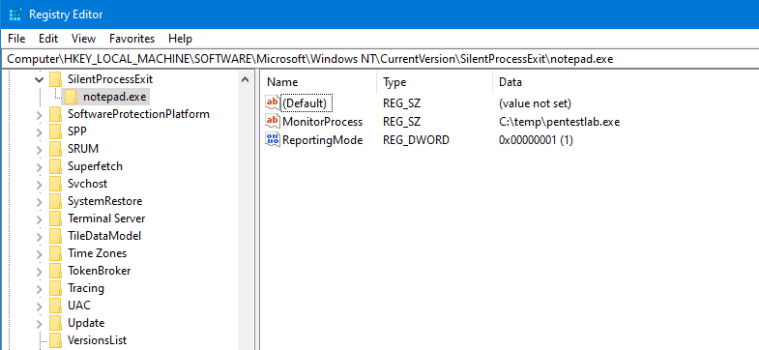 Persistence – Image File Execution Options Injection – Penetration ...