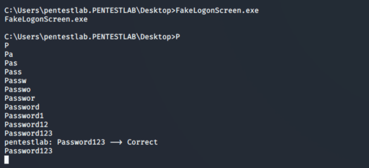Phishing Windows Credentials – Penetration Testing Lab
