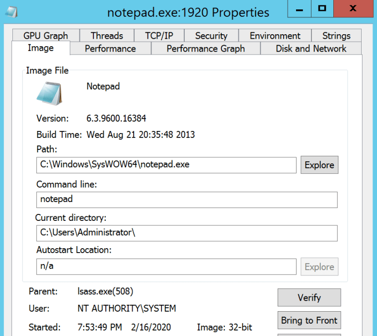 Parent PID Spoofing – Penetration Testing Lab