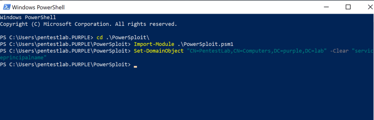 Domain Escalation – sAMAccountName Spoofing – Penetration Testing Lab