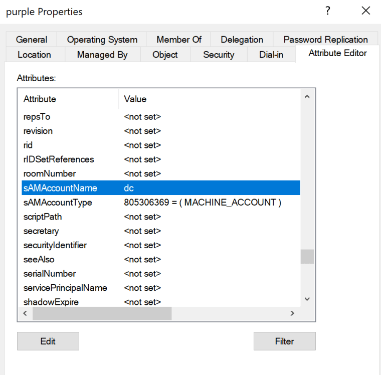 Domain Escalation – sAMAccountName Spoofing – Penetration Testing Lab