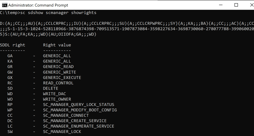 Persistence – Service Control Manager – Penetration Testing Lab