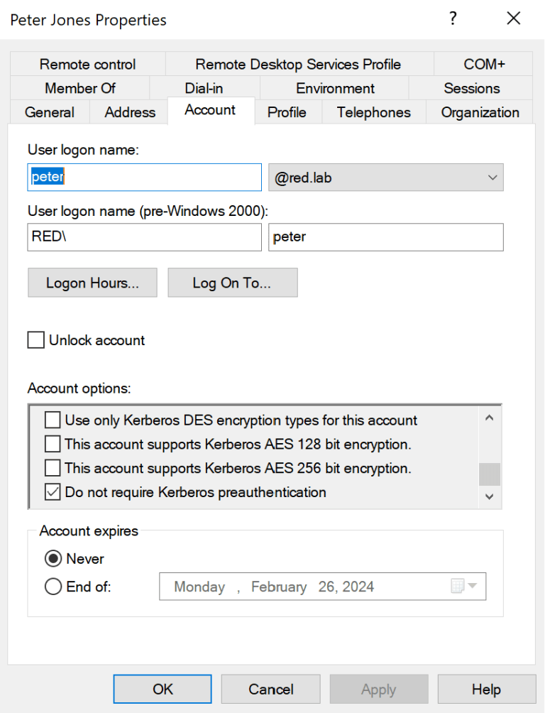 AS-REP Roasting – Penetration Testing Lab