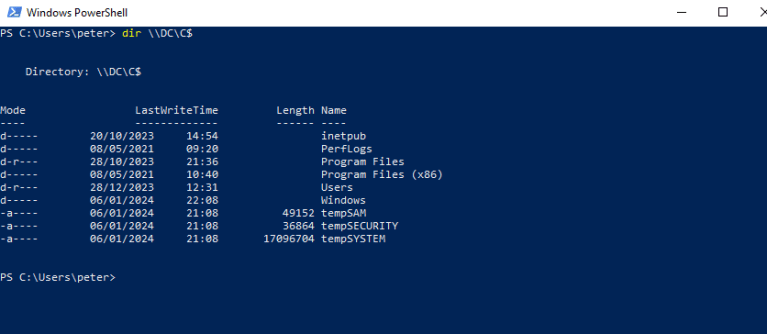 SeBackupPrivilege – Penetration Testing Lab