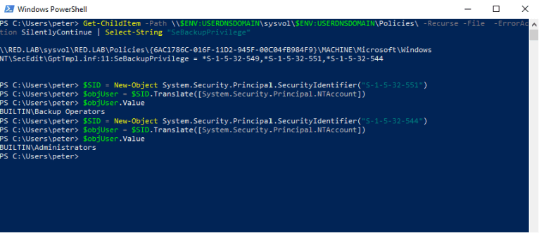 Domain Escalation – Backup Operator – Penetration Testing Lab